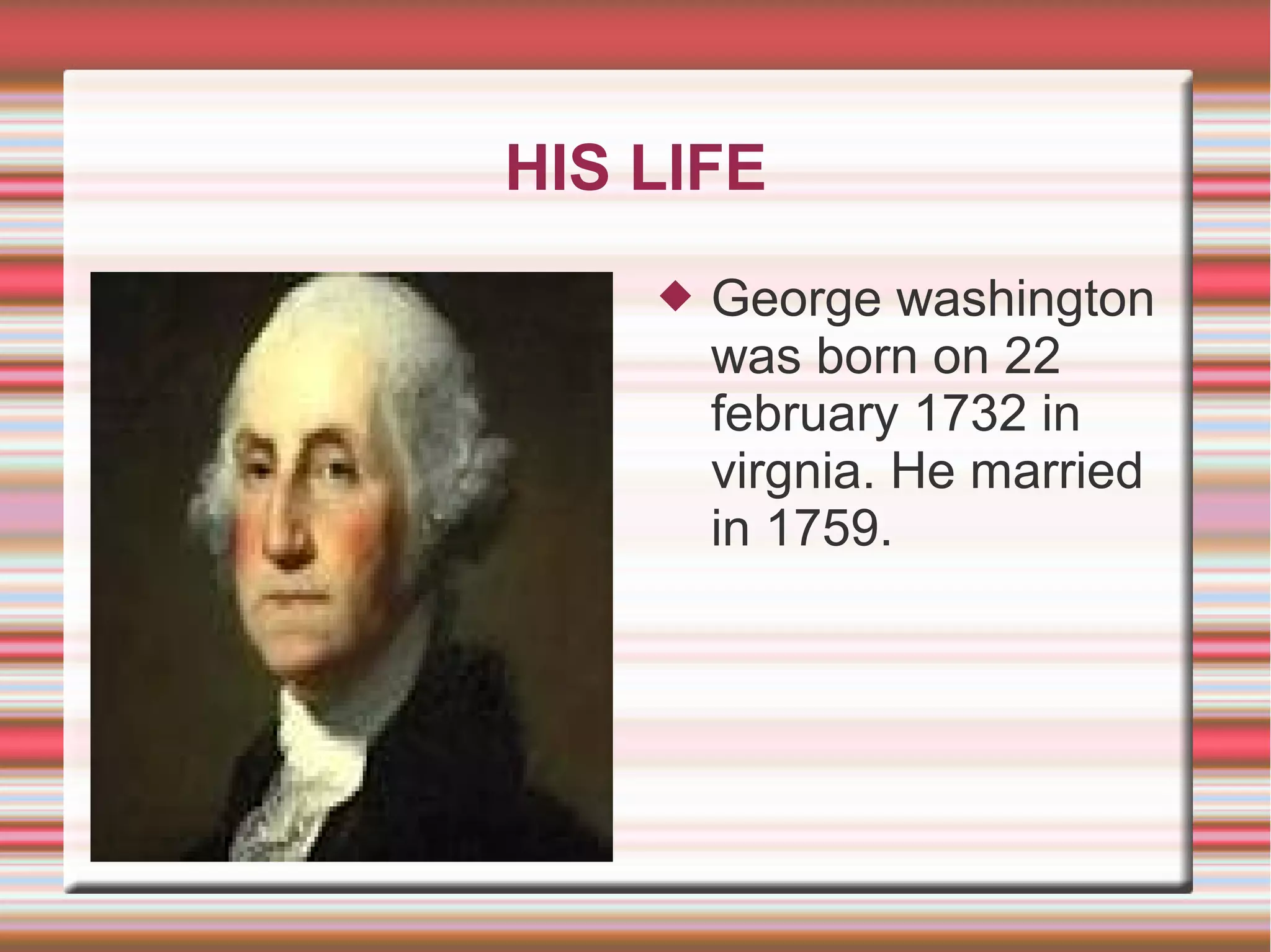 George washington | ODP