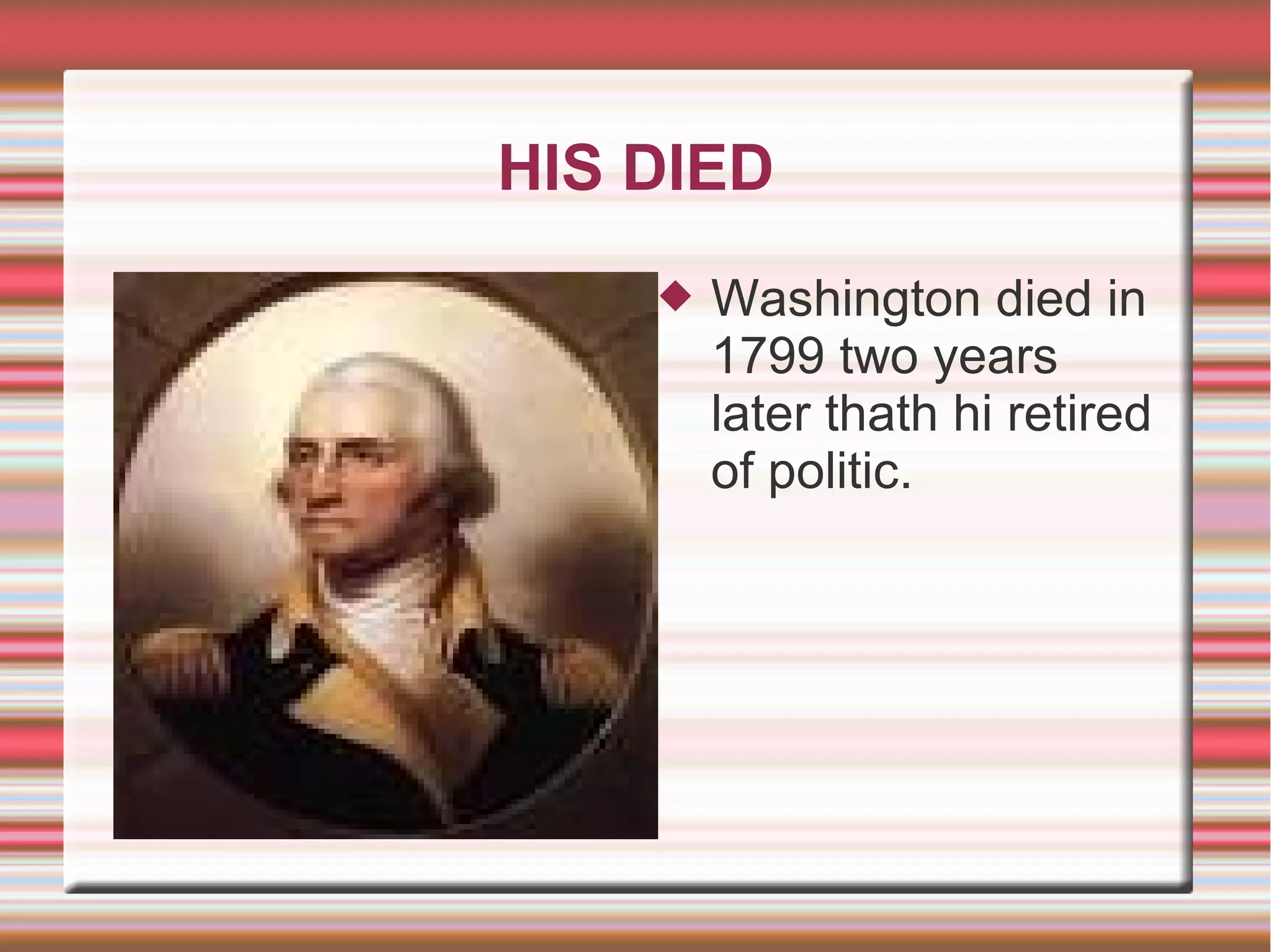 George washington | ODP