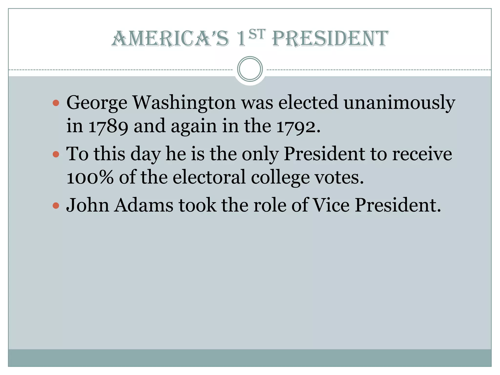 George washington | PPTX