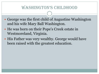 George washington | PPTX