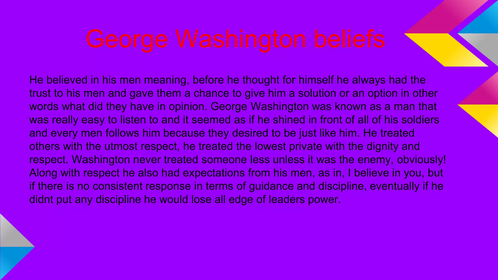George washington | PPTX