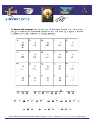 George Washington Spymaster | PDF