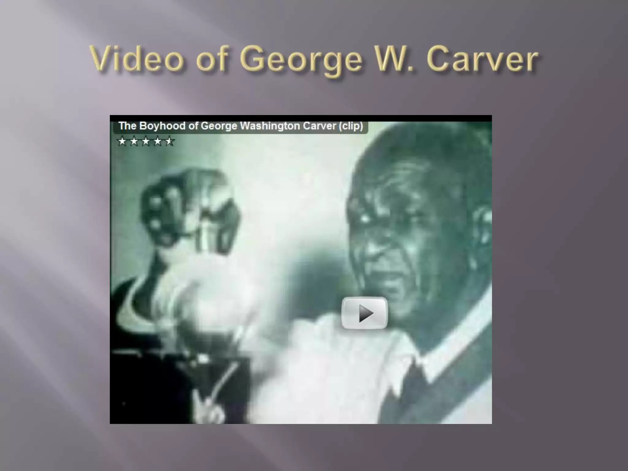 George Washington Carver | PPTX