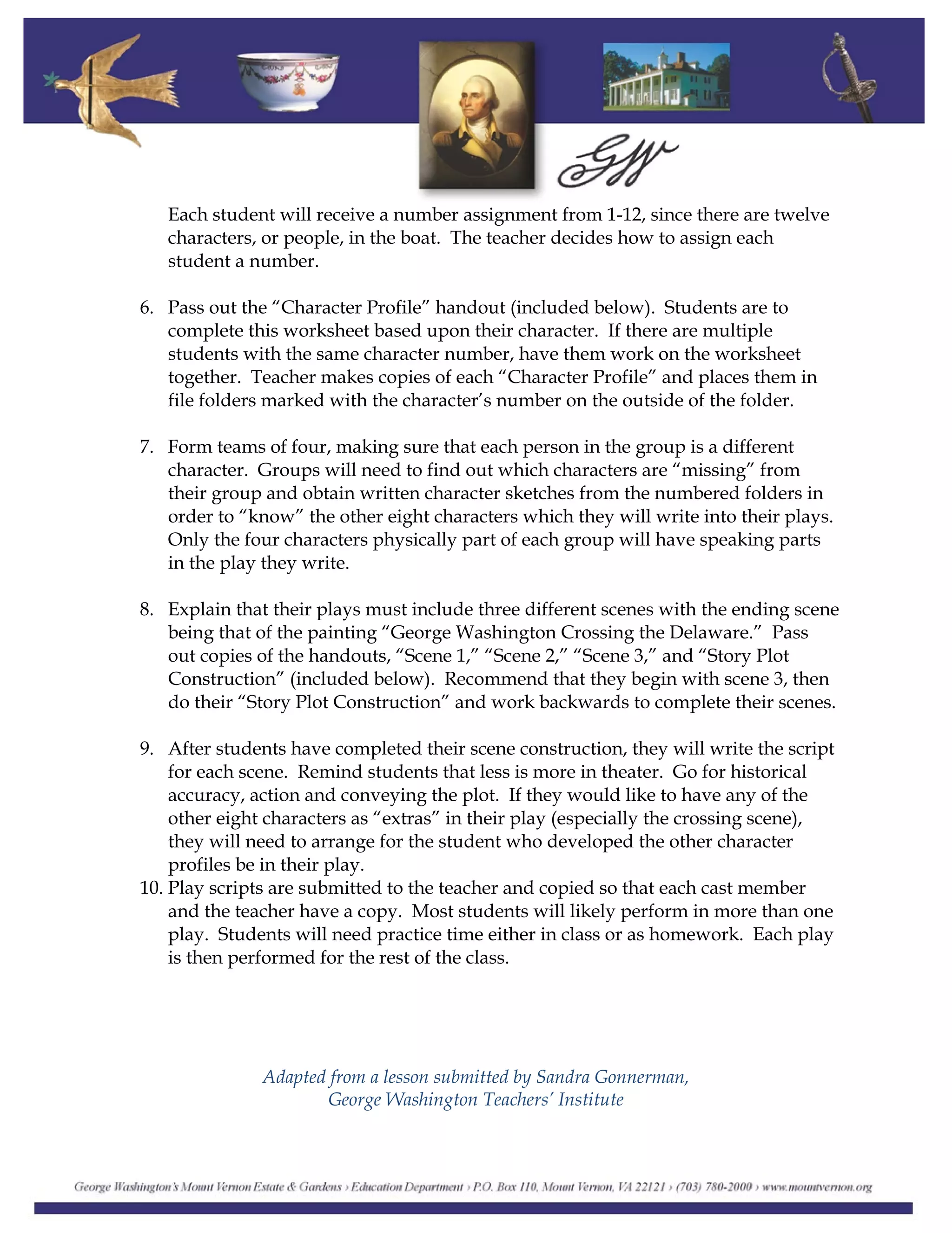 George Washington Crossing The Delaware | PDF