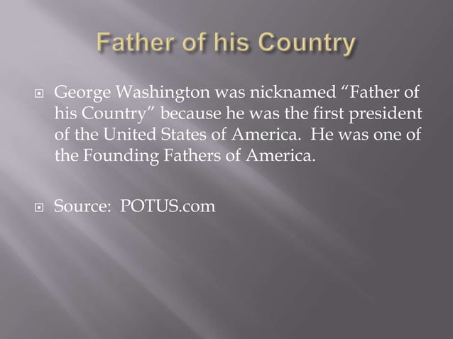 George washington slide show | PPT