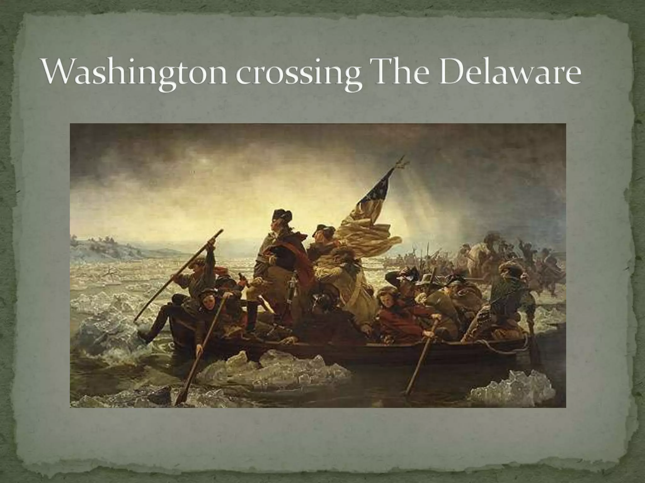 George washington's presentation | PPTX