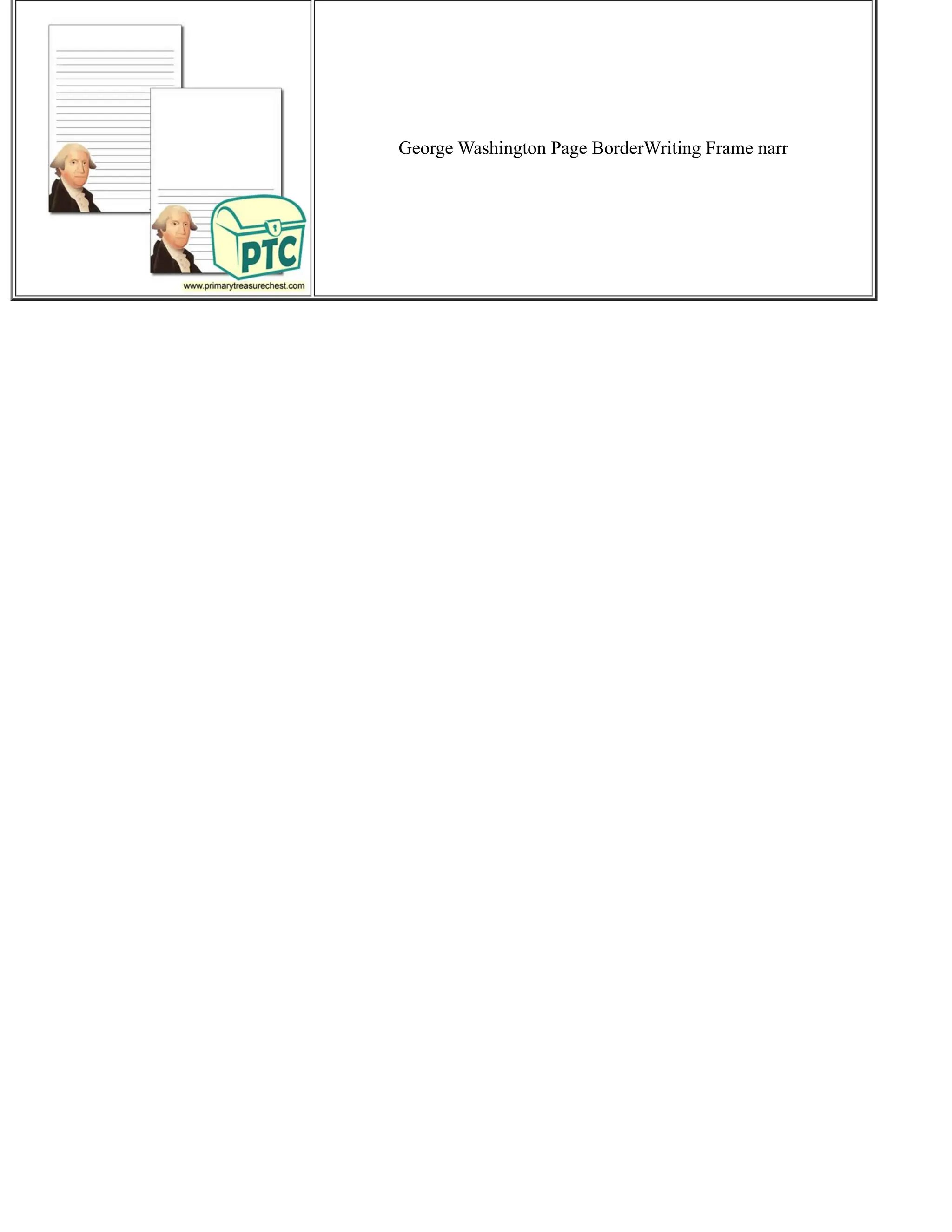 George Washington Writing Paper | PDF