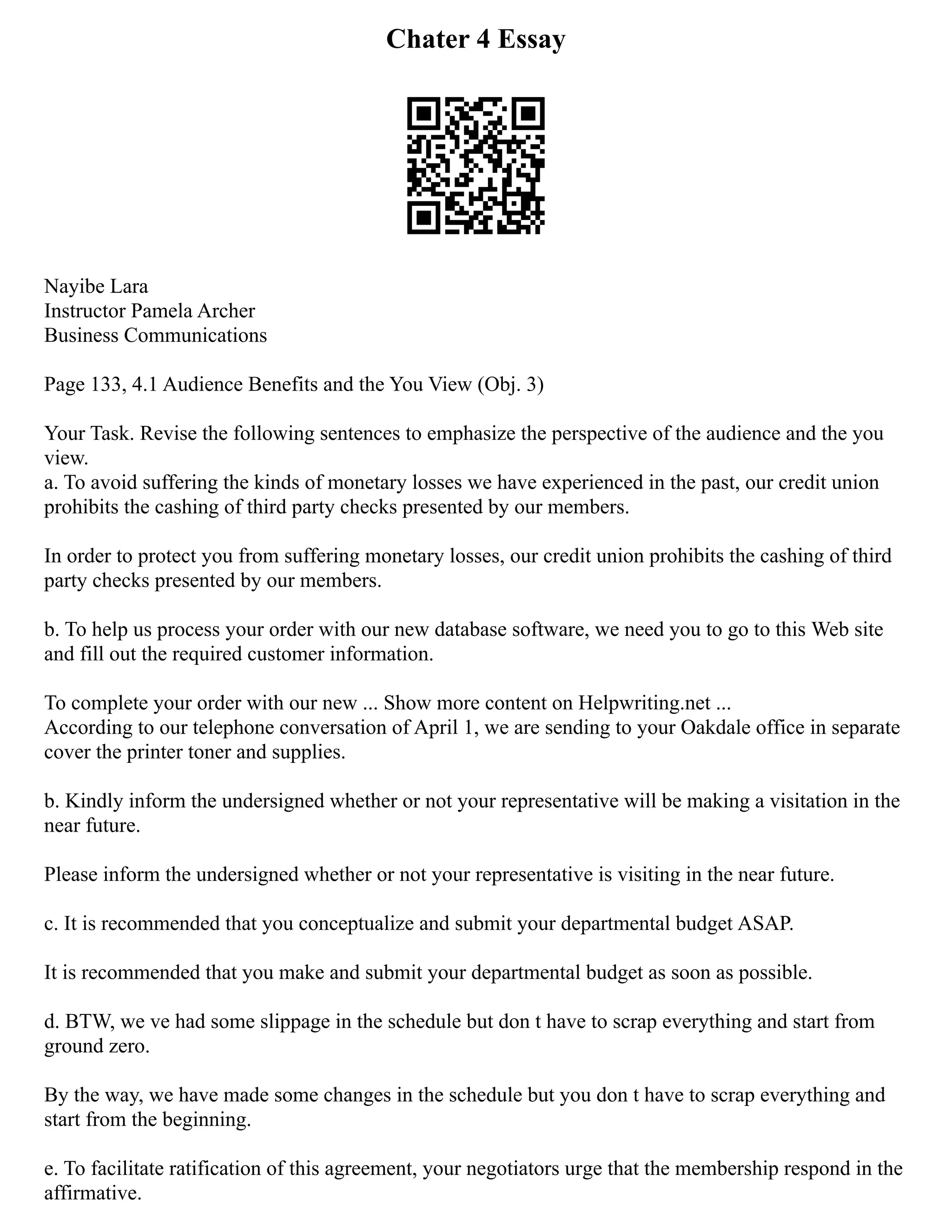 George Washington Writing Paper | PDF