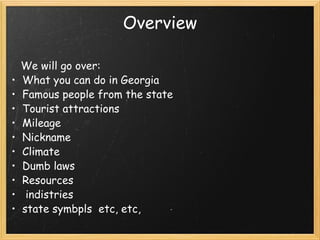Georgia | PPT