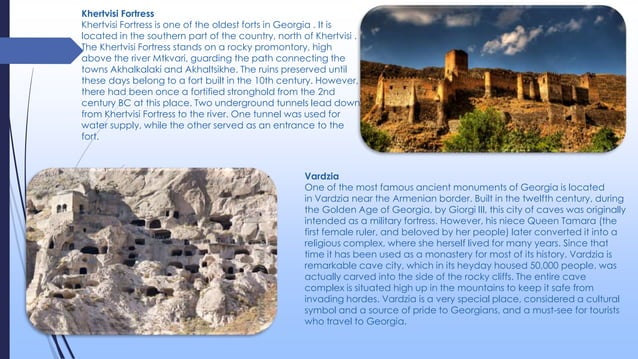 attraction of Georgia | PPTX | Christianity | Religion & Spirituality
