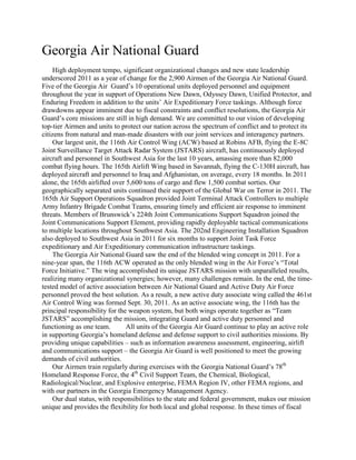 Georgia air national guard | PDF