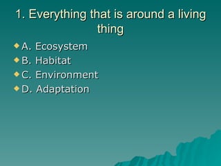 Georgia Animals, Plants And Habitats Review | PPT