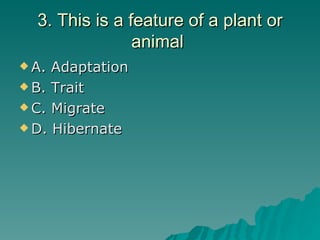 Georgia Animals, Plants And Habitats Review | PPT