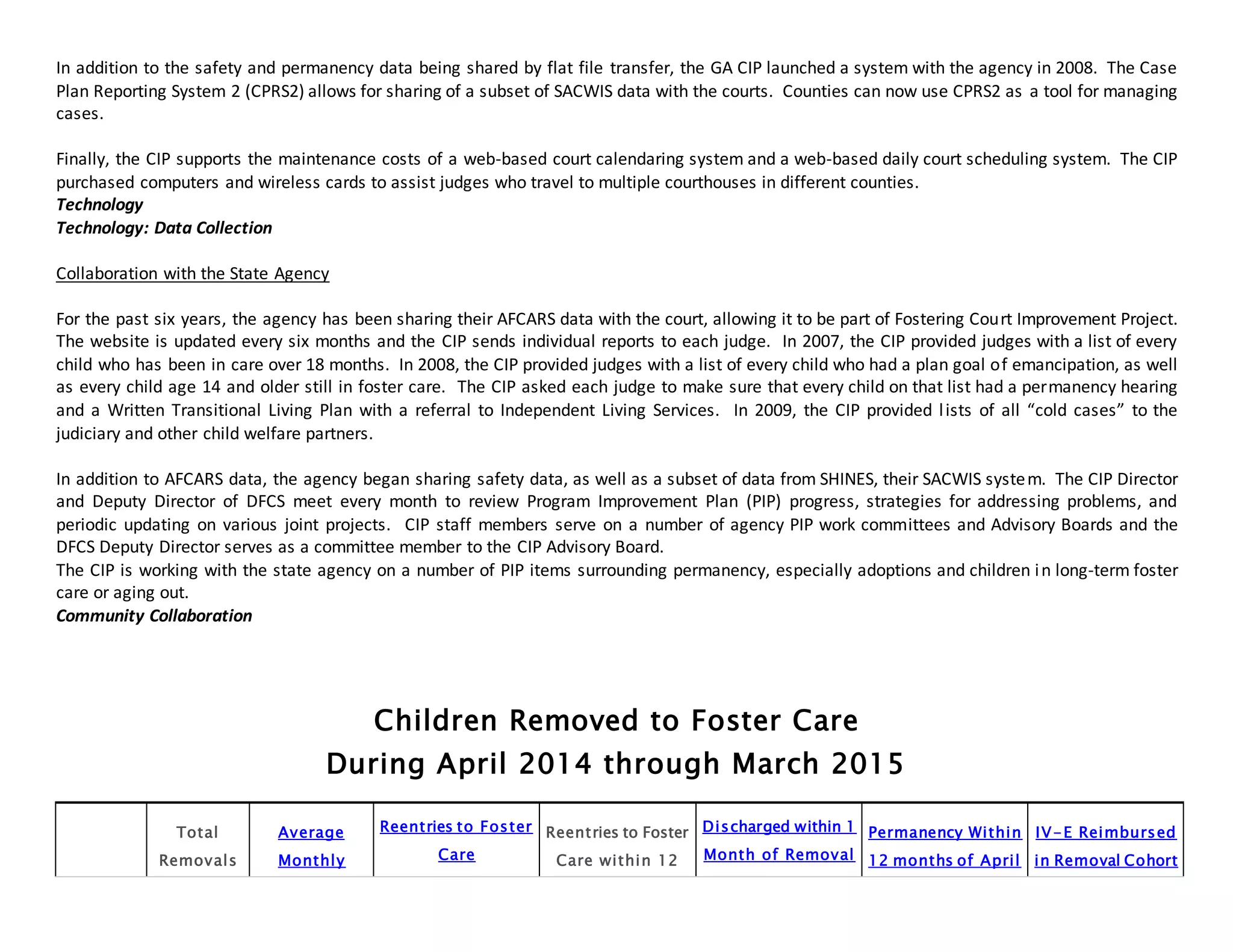 Georgia court improvement project (cip) | DOCX