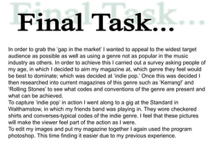 Georgia Everitt AS media evaluation | PPTX