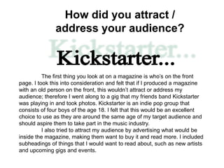 Georgia Everitt AS media evaluation | PPTX