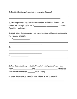 Georgia Guided Notes | DOCX