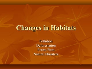 Georgia habitats | PPT