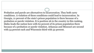Georgia Has the Highest Rate of Probation or Parole in Country | PPT