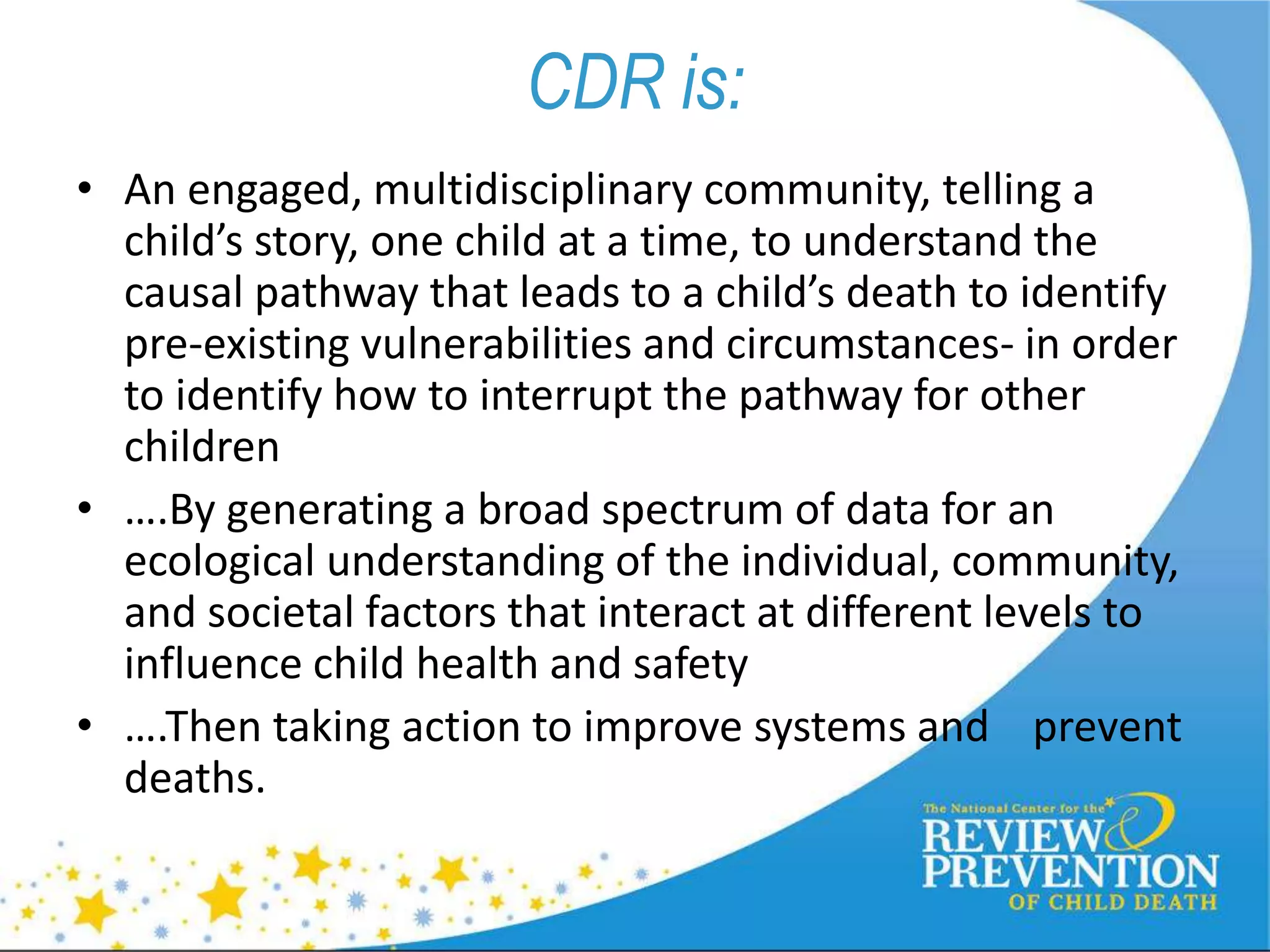 Child Death Review: The Power to Prevent Deaths and Keep Children Safe ...