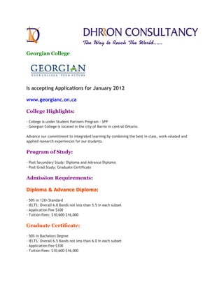 Georgian college | PDF