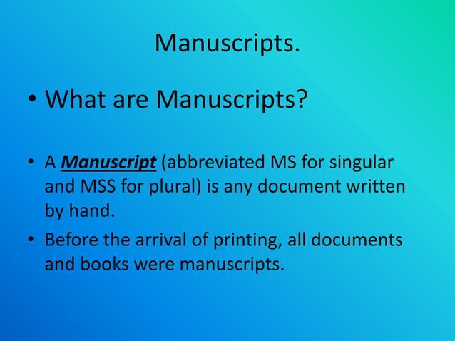 Georgian medical manuscripts | PPTX