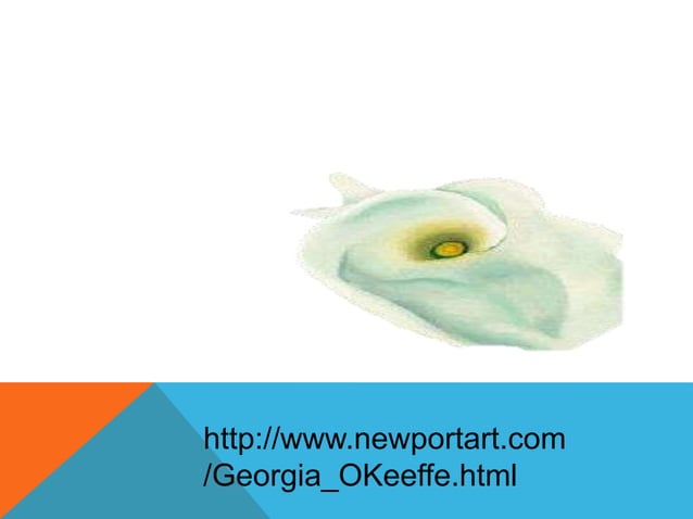 Georgia o’keeffe | PPTX