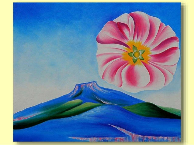 Georgia o'keeffe flowers color and sensuality