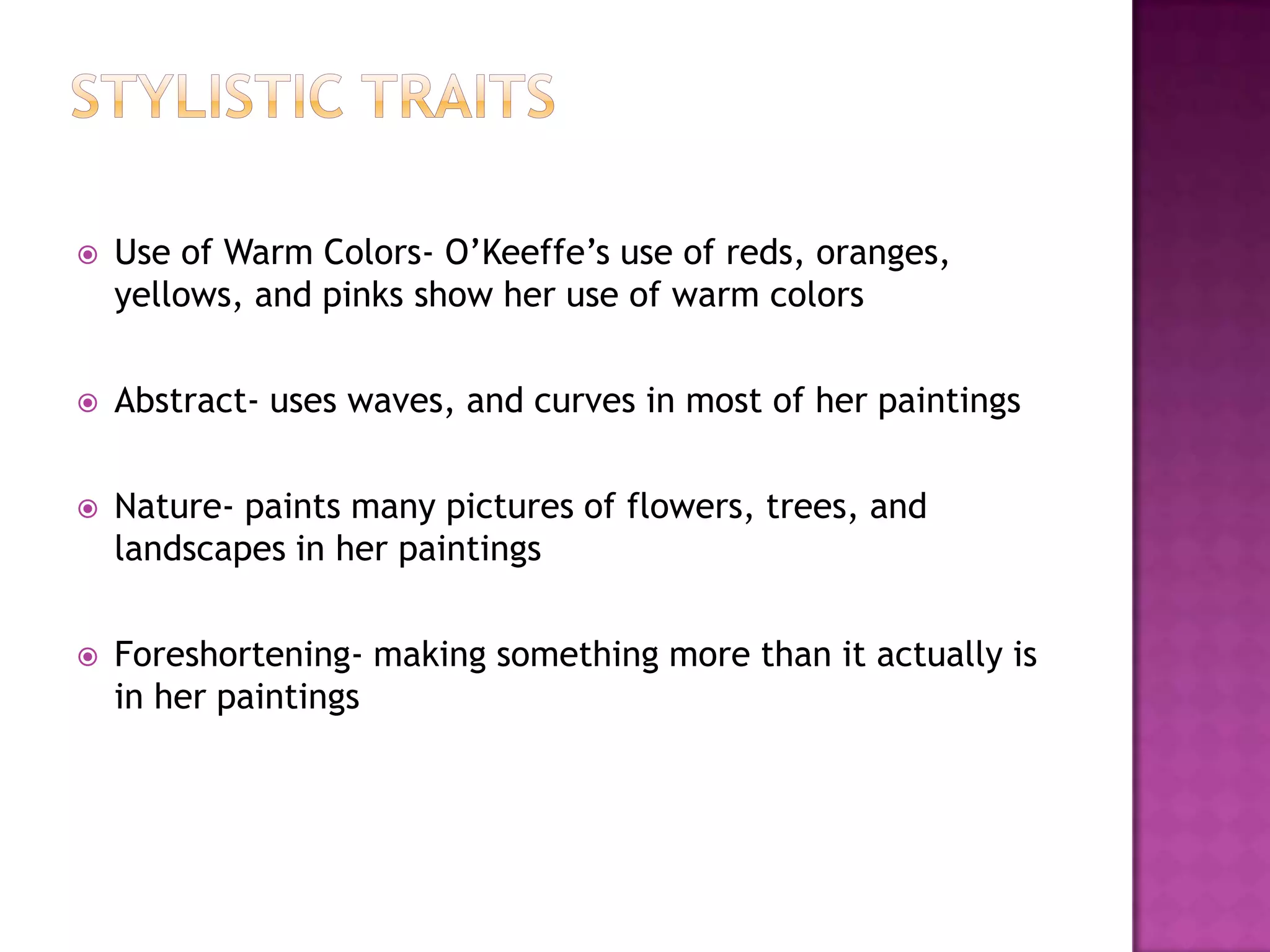 Georgia okeeffe presentation | PPTX