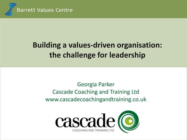 Georgia Park of Cascade Coaching - Building a values-driven ...