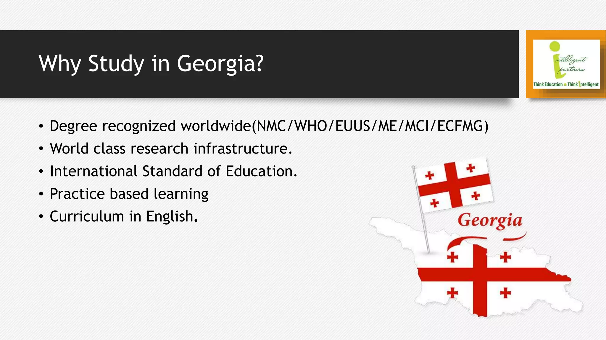 Study in Georgia | PPT
