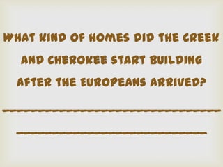 Georgia’s first people study guide | PPTX