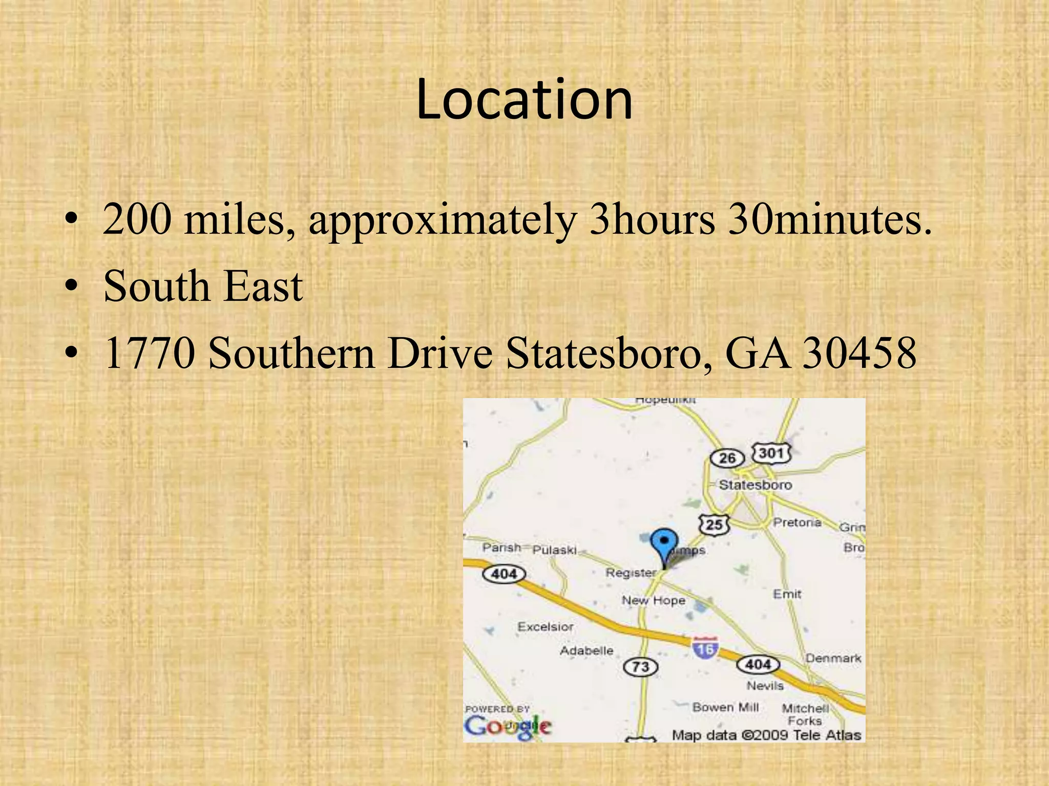 Georgia southern ppt | PPTX