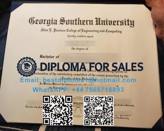How to Get a Georgia Southern University Diploma, GSU Diploma | PPT