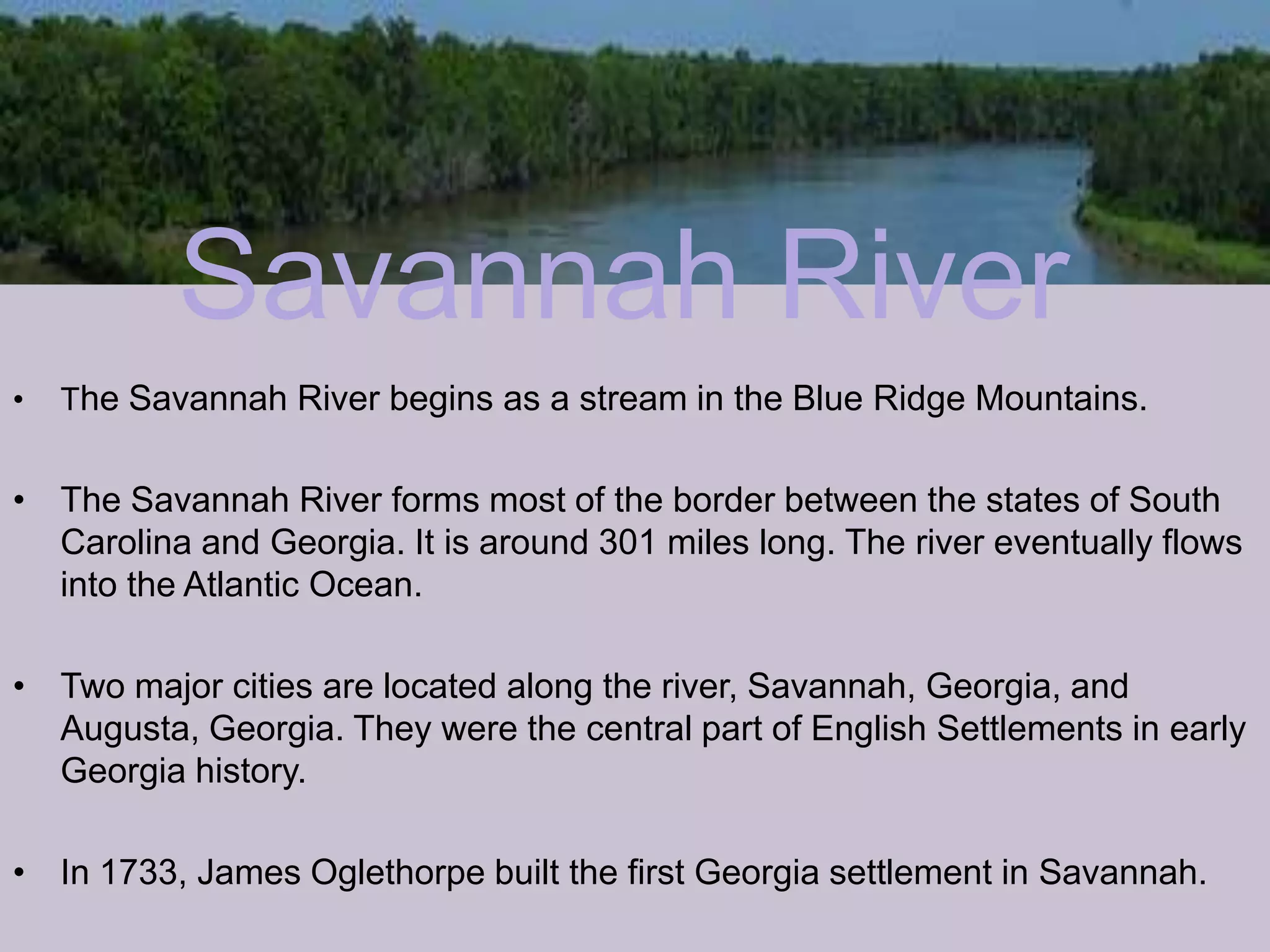 Georgia's Rivers | PPTX