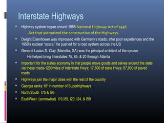 Georgia's Transportation Systems | PPT