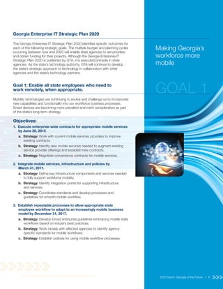 Georgia Technology Strategic Plan 2020 | PDF | Information Services ...