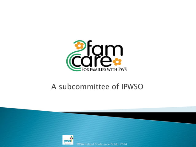 Famcare and Physical Therapy for people with PWS: Famcare | PDF ...