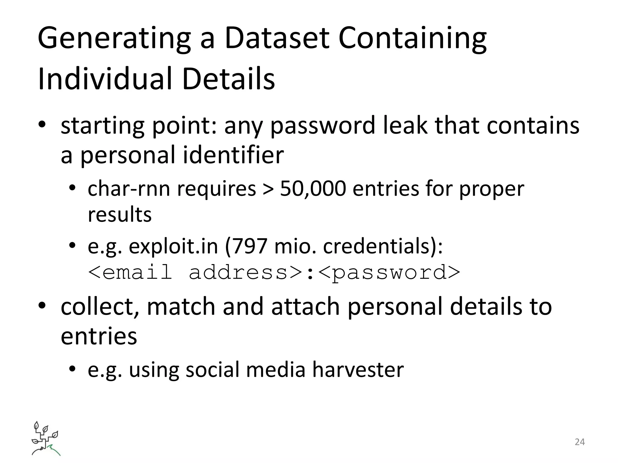 Tailored Machine Learning Driven Password Guessing Attacks And Mitigation Ppt