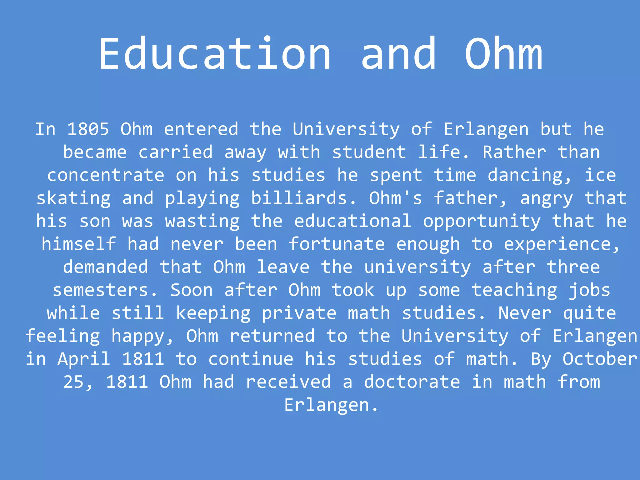 Georg ohm | PPT