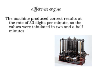 Georg scheutz - Charles babbage - Saraswathi Ramalingam | PPTX