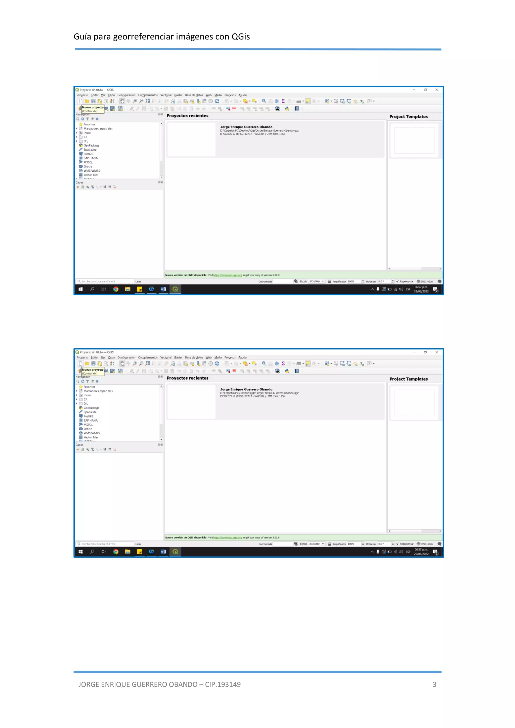 Georreferenciación de imágenes - QGis - Guía.pdf