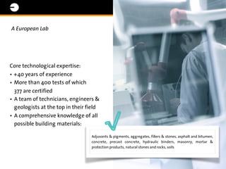 Geos Laboratories Company Presentation | PPT