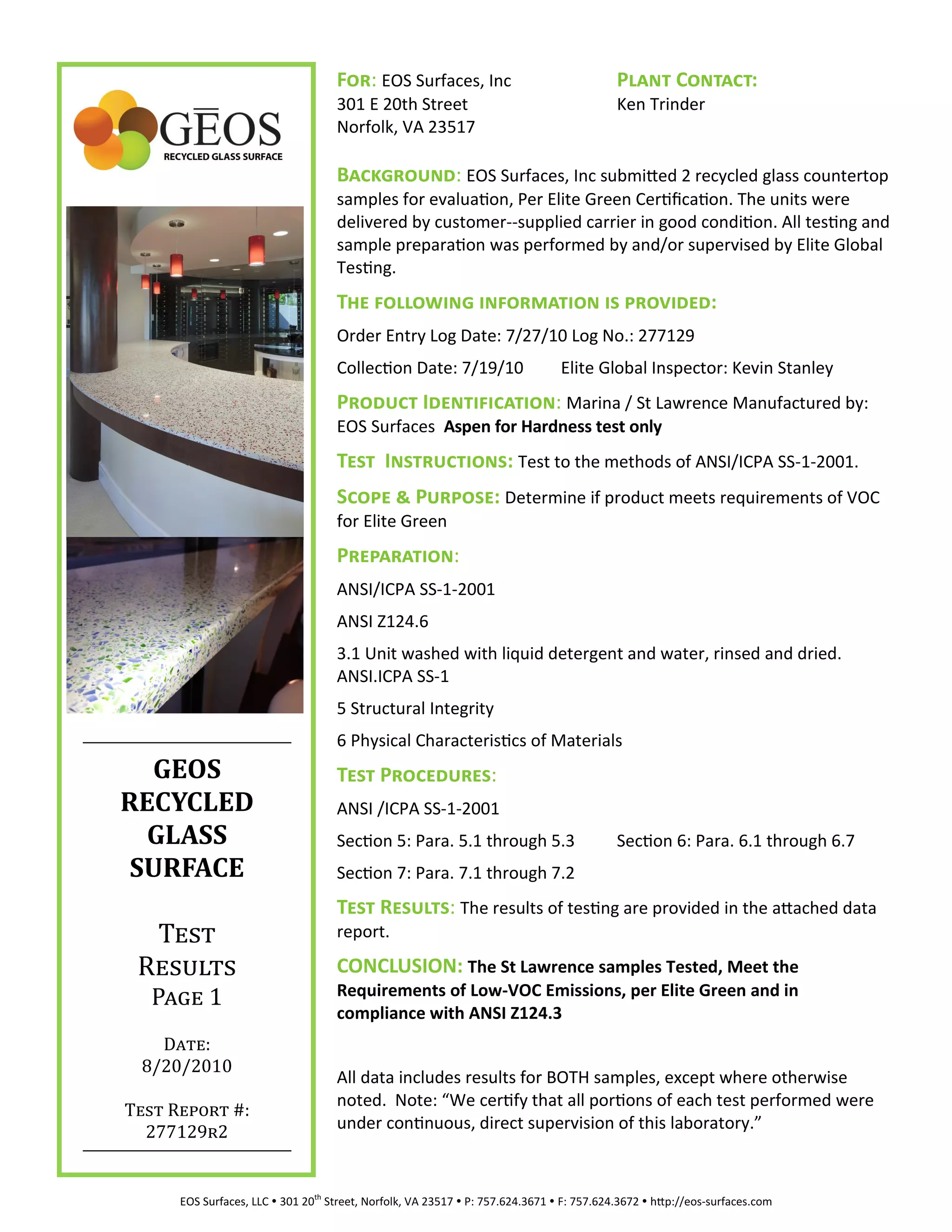 Geos Testing Data | PDF