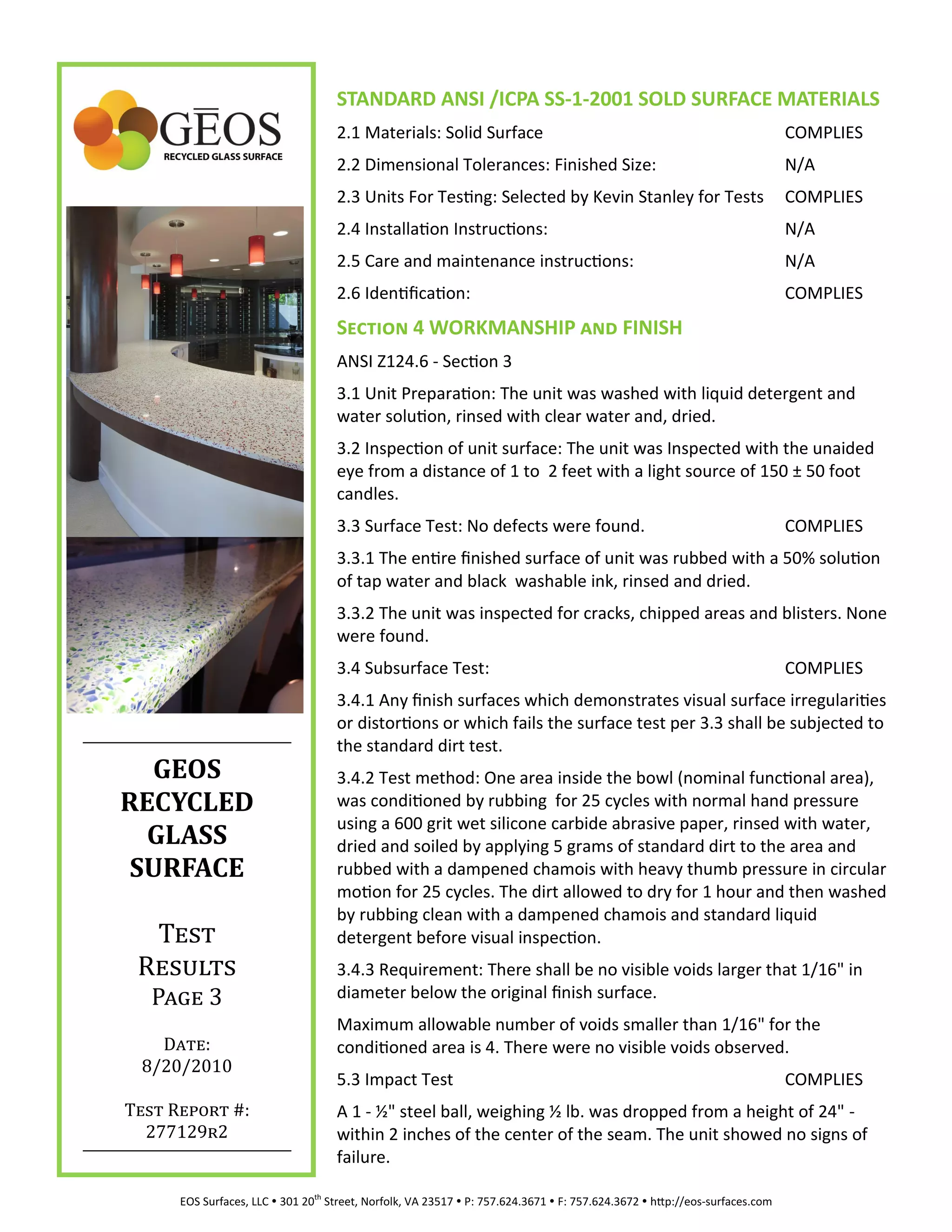 Geos Testing Data | PDF