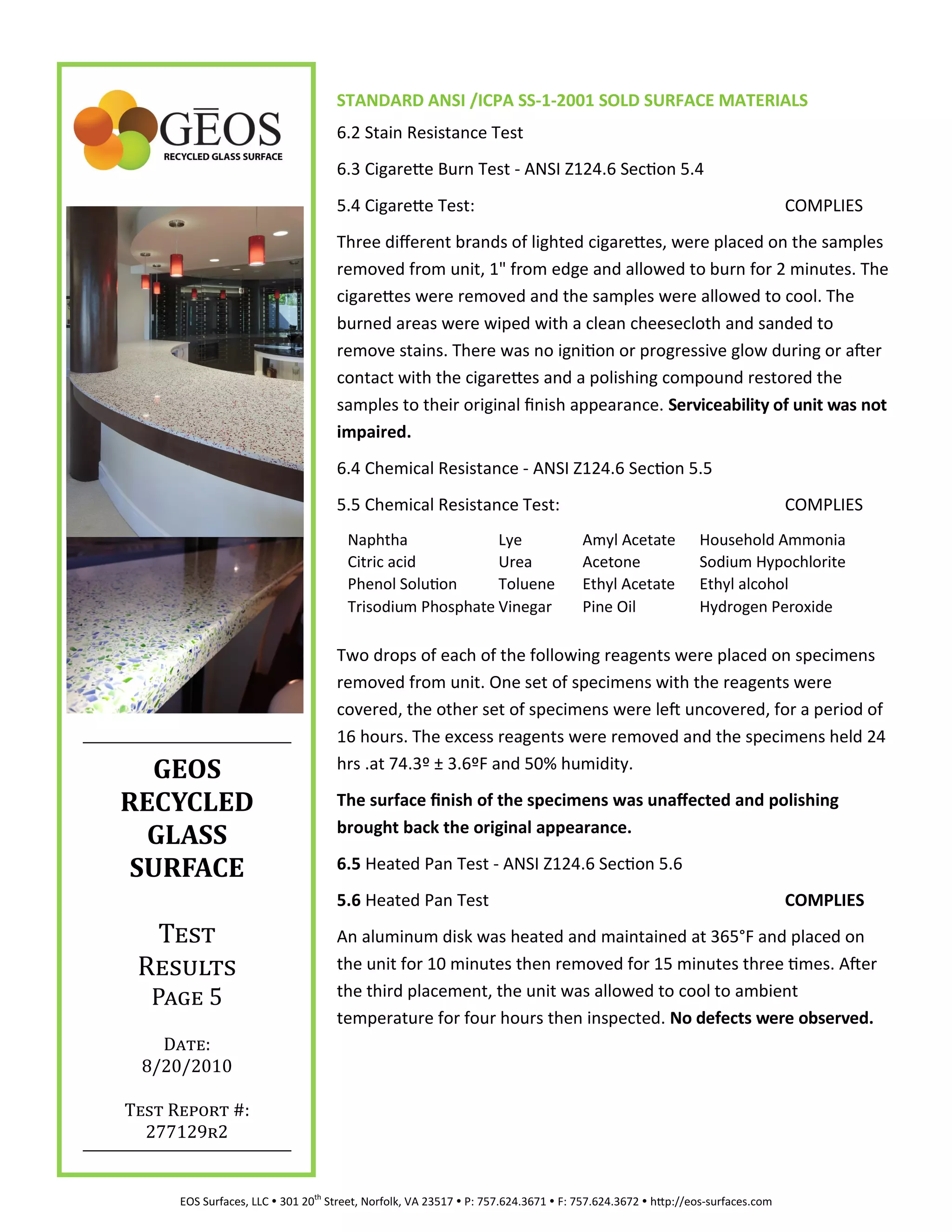 Geos Testing Data | PDF