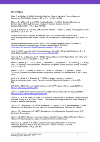 The Geoscience Concept Inventory WebCenter provides new means for ...