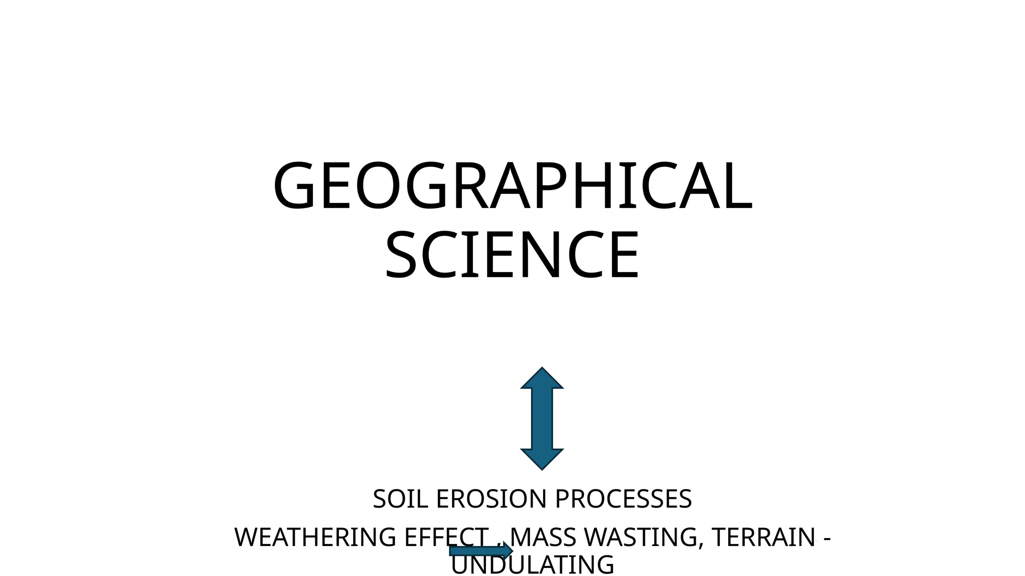 GEO SCIENCE and soil effects to farmers on soil erosion measures | PPTX