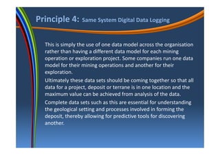 Geoscientific Data Management Principles | PPT