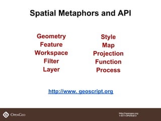 Geo script opengeo spring 2013 | PPT